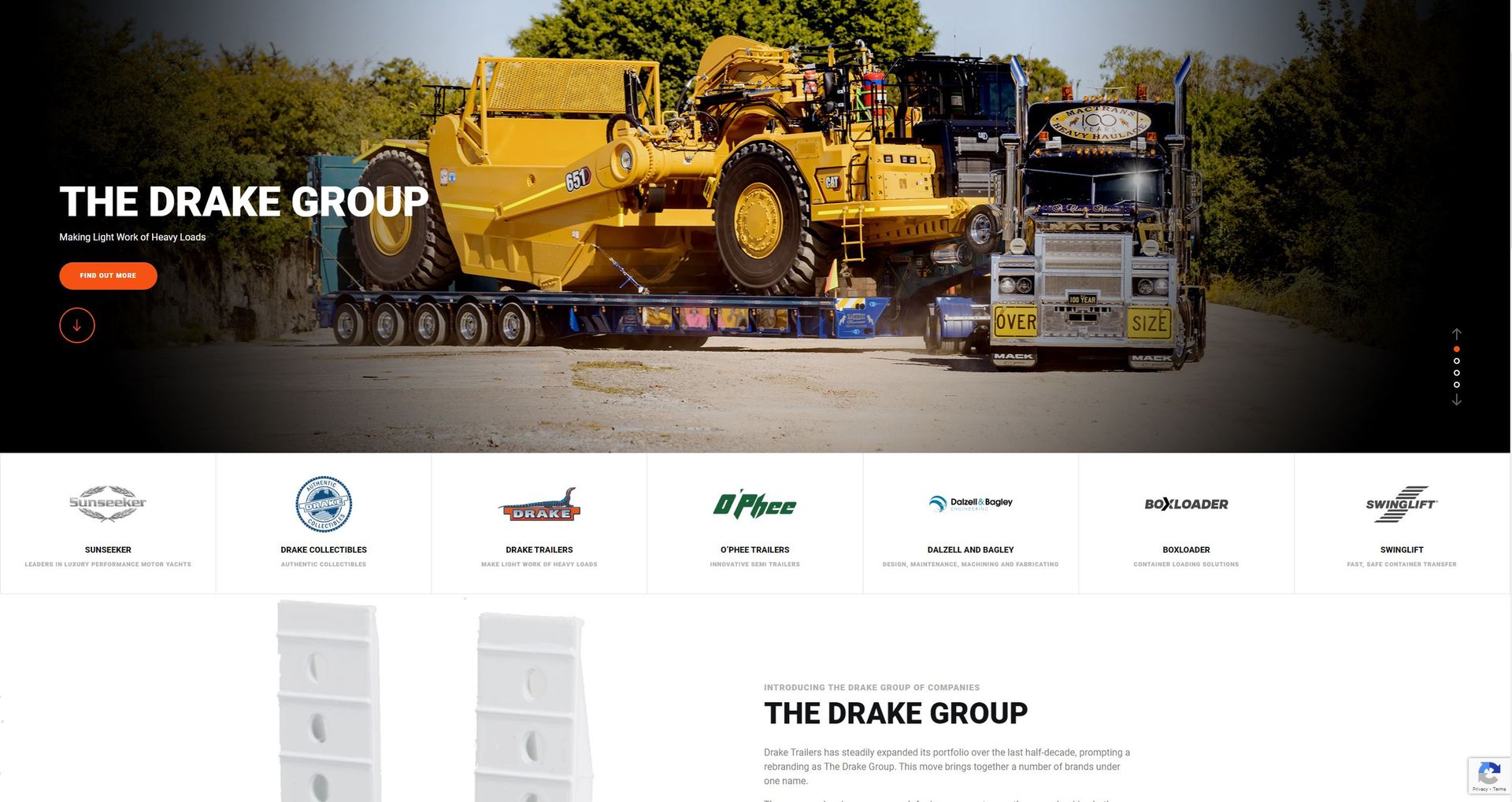 7X8 Extendable Semi Modular Steerable Platform - Drake Group